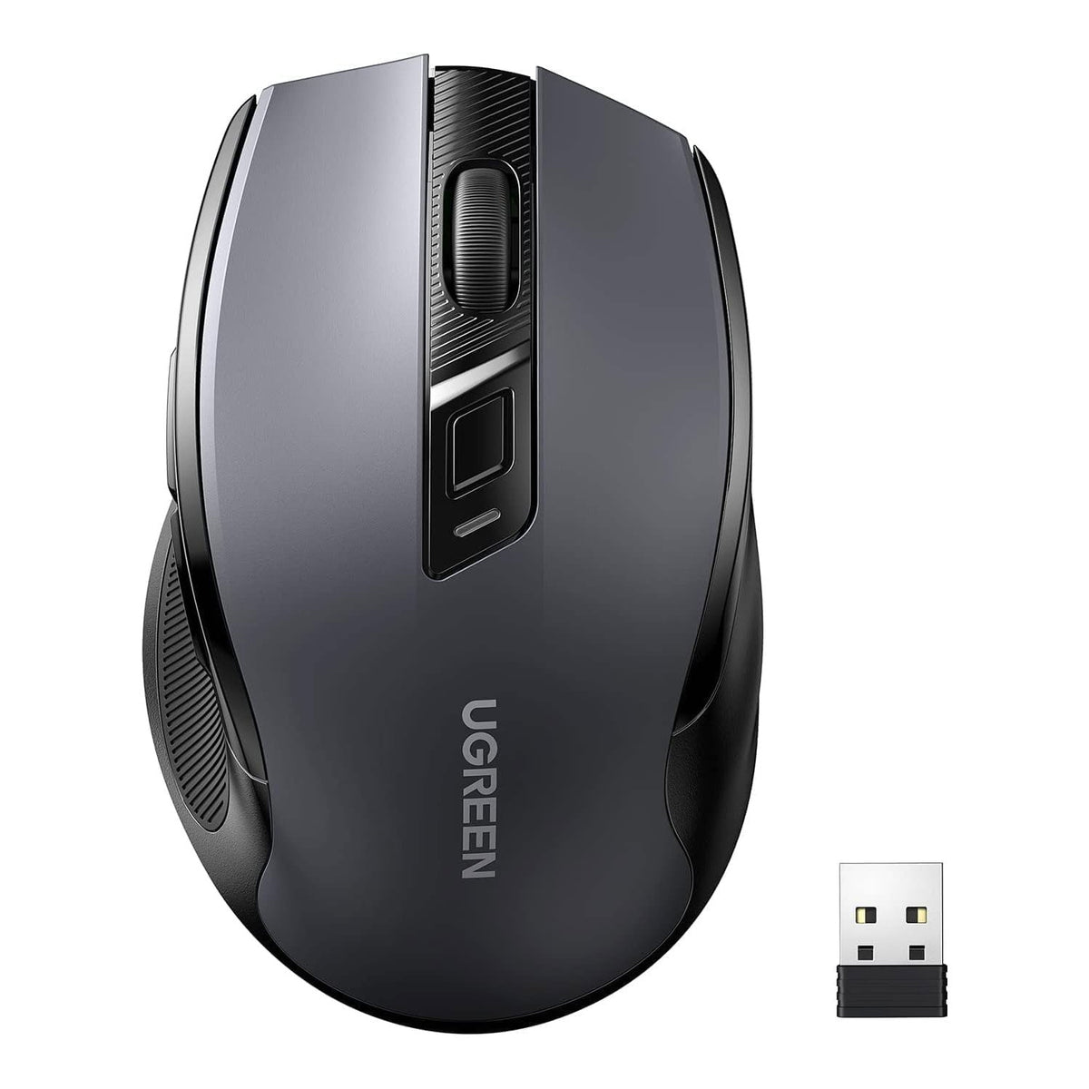 UGREEN MU006 Ergonomic Wireless Mouse Dual Mode 90855 – Al Hamd Tech