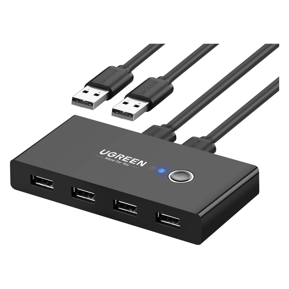 UGREEN USB 2.0 Sharing Switch | 2-in-4-Out USB Switcher – Al Hamd Tech