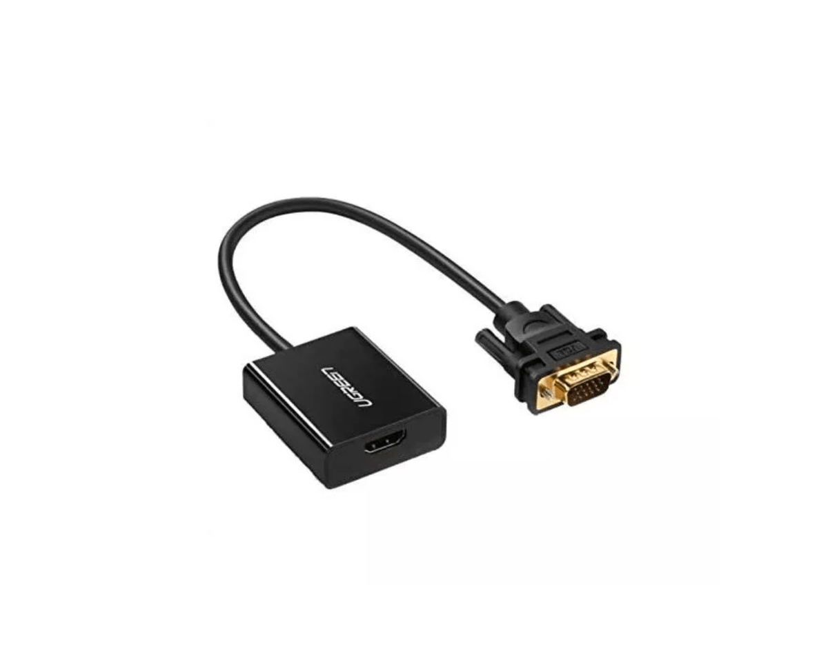 UGREEN VGA to HDMI Adapter 60814 | VGA to HDMI UGREEN – Al Hamd Tech