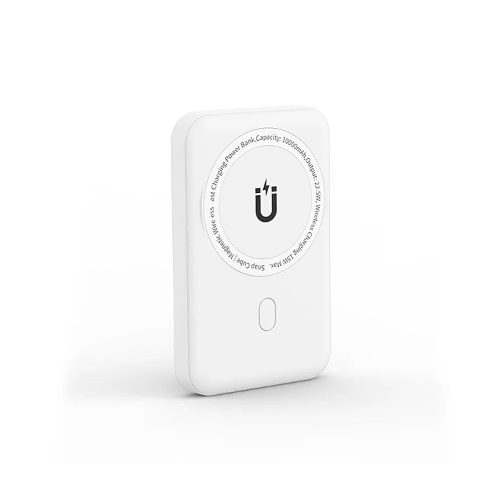 WiWU Snap Cube 10000 mAh Magnetic Wireless SC10000WHT Power Bank White ...
